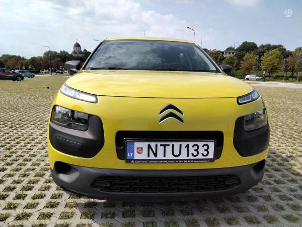 Dzeltens Citroen C4 Cactus 2014 Viļņa, ar dzinēja tilpumu 1.20 L un nobraukumu 109 tūkst. km par 3500 €, foto 2 vietnē AUTOMOTO.COM.LV
