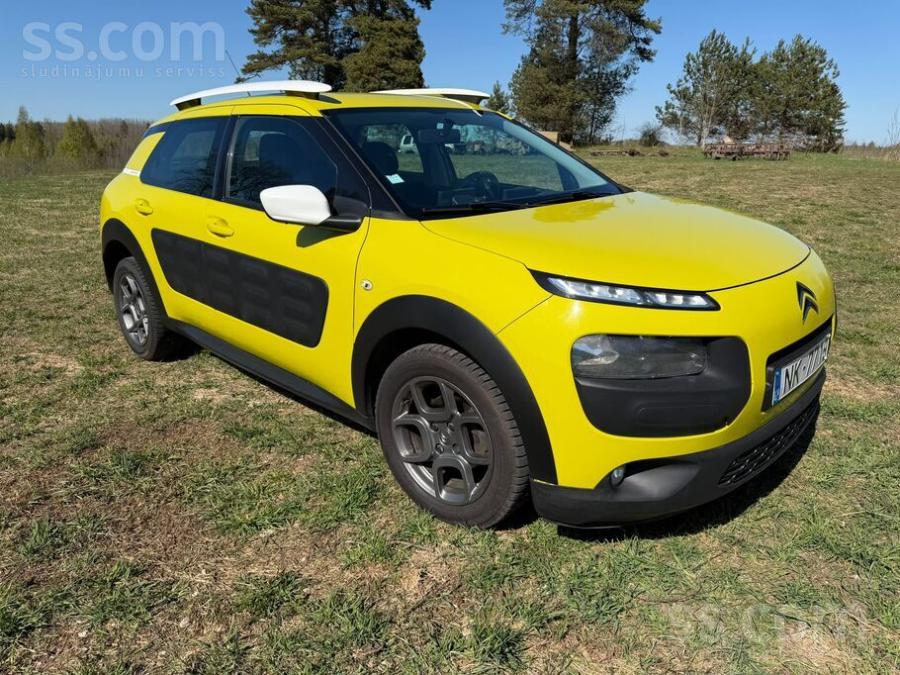 Dzeltens Citroen C4 Cactus 2015 Rēzekne, ar dzinēja tilpumu 1.60 L un nobraukumu 149 tūkst. km par 6000 €, foto 6 vietnē AUTOMOTO.COM.LV