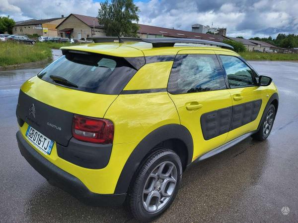 Dzeltens Citroen C4 Cactus 2015 Tauragė, ar dzinēja tilpumu 1.20 L un nobraukumu 118 tūkst. km par 4500 €, foto 6 vietnē AUTOMOTO.COM.LV