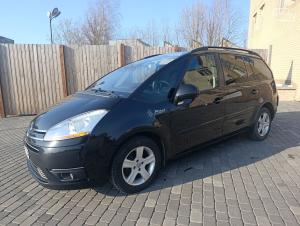 Black Citroen C4 Grand Picasso 2007 in Telschi, with an engine capacity of 1.60 L and mileage of 360 thousand km for 2300 €, photo  on AUTOMOTO.COM.LV