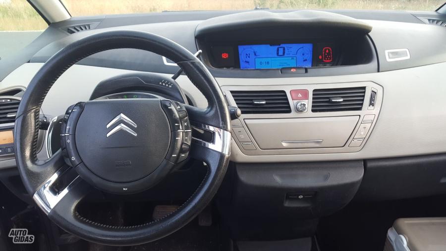 Черный Ситроен C4 Grand Picasso 2007 в Ионава, объемом двигателя 1.60 л и пробегом 333 тыс. км за 2000 €, фото 10 на AUTOMOTO.COM.LV