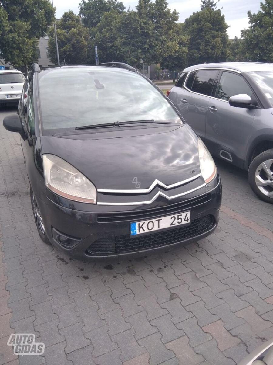 Черный Ситроен C4 Grand Picasso 2008 в Таураге, объемом двигателя 1.60 л и пробегом 268 тыс. км за 888 €, фото 3 на AUTOMOTO.COM.LV