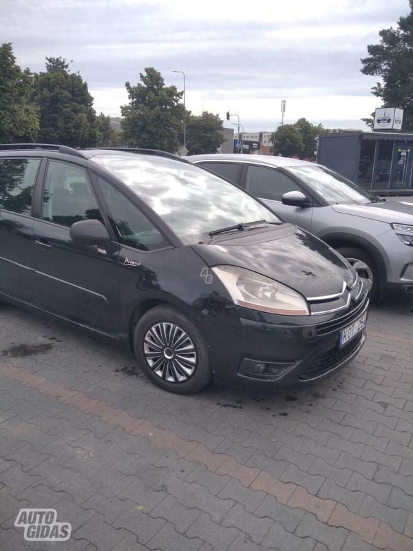 Черный Ситроен C4 Grand Picasso 2008 в Таураге, объемом двигателя 1.60 л и пробегом 268 тыс. км за 888 €, фото 3 на AUTOMOTO.COM.LV