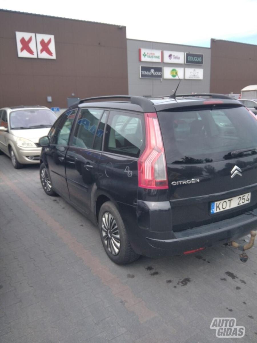 Черный Ситроен C4 Grand Picasso 2008 в Таураге, объемом двигателя 1.60 л и пробегом 268 тыс. км за 888 €, фото 7 на AUTOMOTO.COM.LV