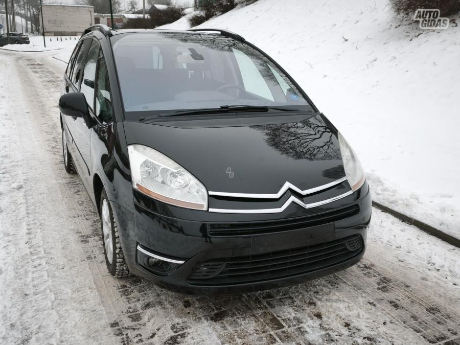 Melns Citroen C4 Grand Picasso 2010 Alīta, ar dzinēja tilpumu 1.60 L un nobraukumu 187 tūkst. km par 2350 €, foto 1 vietnē AUTOMOTO.COM.LV