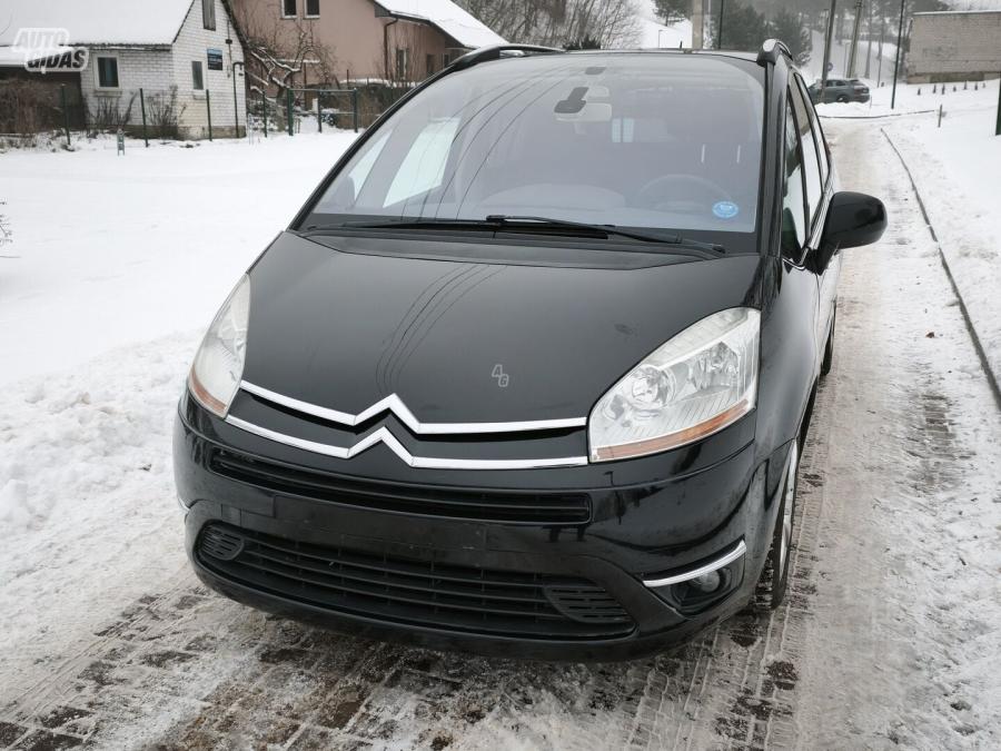 Melns Citroen C4 Grand Picasso 2010 Alīta, ar dzinēja tilpumu 1.60 L un nobraukumu 187 tūkst. km par 2350 €, foto 10 vietnē AUTOMOTO.COM.LV