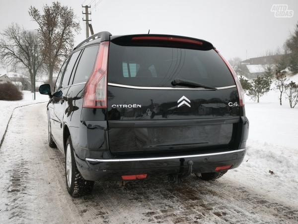 Black Citroen C4 Grand Picasso 2010 in Alytus, with an engine capacity of 1.60 L and mileage of 187 thousand km for 2250 €, photo 8 on AUTOMOTO.COM.LV