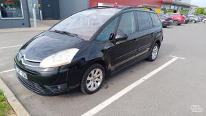 Melns Citroen C4 Grand Picasso 2010 Kauņa, ar dzinēja tilpumu 2.00 L un nobraukumu 275 tūkst. km par 1999 €, foto  vietnē AUTOMOTO.COM.LV
