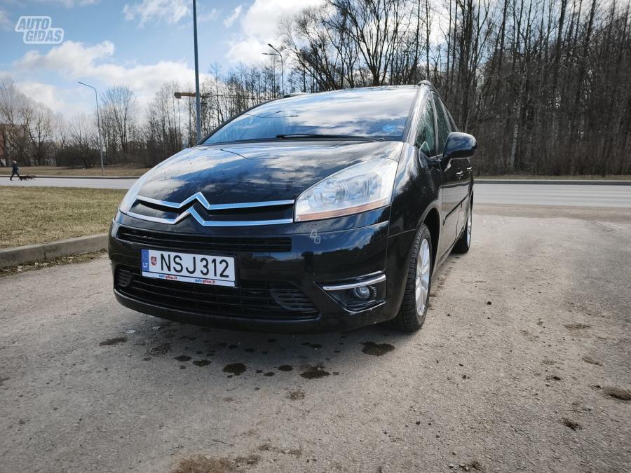 Черный Ситроен C4 Grand Picasso 2010 в Алитус, объемом двигателя 1.60 л и пробегом 187 тыс. км за 2200 €, фото 4 на AUTOMOTO.COM.LV