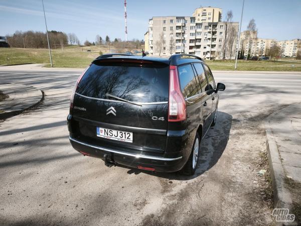Black Citroen C4 Grand Picasso 2010 in Alytus, with an engine capacity of 1.60 L and mileage of 187 thousand km for 2000 €, photo 8 on AUTOMOTO.COM.LV