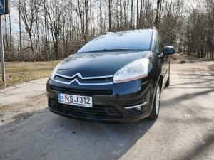Melns Citroen C4 Grand Picasso 2010 Kauņa, ar dzinēja tilpumu 1.60 L un nobraukumu 187 tūkst. km par 2000 €, foto  vietnē AUTOMOTO.COM.LV
