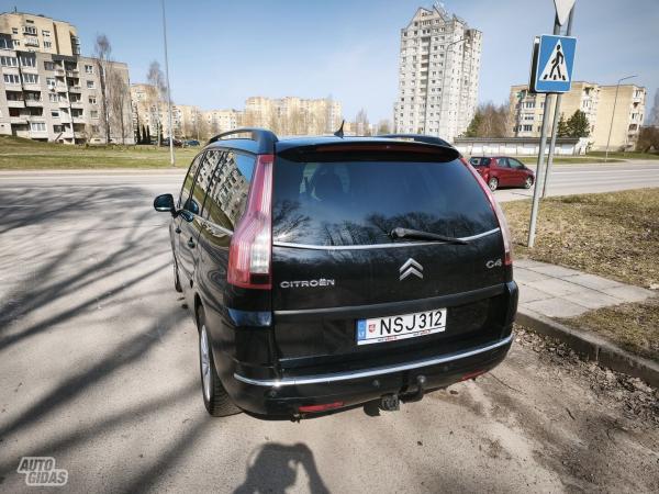 Black Citroen C4 Grand Picasso 2010 in Kaunas, with an engine capacity of 1.60 L and mileage of 187 thousand km for 2000 €, photo 9 on AUTOMOTO.COM.LV