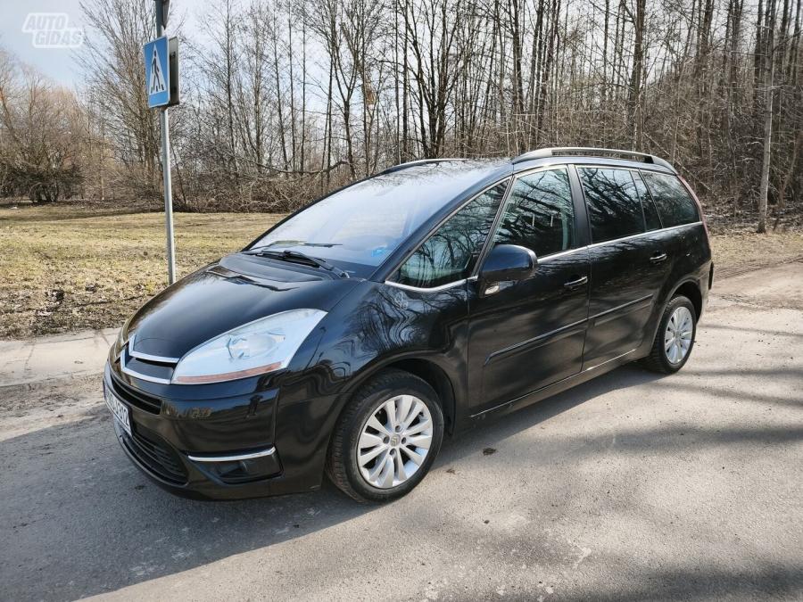 Черный Ситроен C4 Grand Picasso 2010 в Алитус, объемом двигателя 1.60 л и пробегом 187 тыс. км за 2000 €, фото 4 на AUTOMOTO.COM.LV