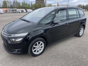 Melns Citroen C4 Grand Picasso 2014 Kauņa, ar dzinēja tilpumu 1.60 L un nobraukumu 208 tūkst. km par 5700 €, foto  vietnē AUTOMOTO.COM.LV