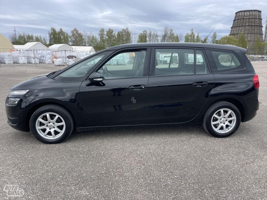 Melns Citroen C4 Grand Picasso 2014 Kauņa, ar dzinēja tilpumu 1.60 L un nobraukumu 208 tūkst. km par 5700 €, foto 3 vietnē AUTOMOTO.COM.LV