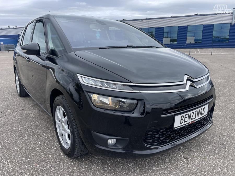 Melns Citroen C4 Grand Picasso 2014 Kauņa, ar dzinēja tilpumu 1.60 L un nobraukumu 208 tūkst. km par 5700 €, foto 7 vietnē AUTOMOTO.COM.LV