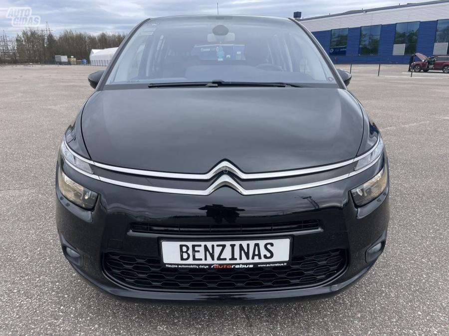 Melns Citroen C4 Grand Picasso 2014 Kauņa, ar dzinēja tilpumu 1.60 L un nobraukumu 208 tūkst. km par 5700 €, foto 9 vietnē AUTOMOTO.COM.LV