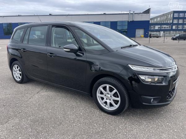 Melns Citroen C4 Grand Picasso 2014 Kauņa, ar dzinēja tilpumu 1.60 L un nobraukumu 208 tūkst. km par 5700 €, foto 9 vietnē AUTOMOTO.COM.LV