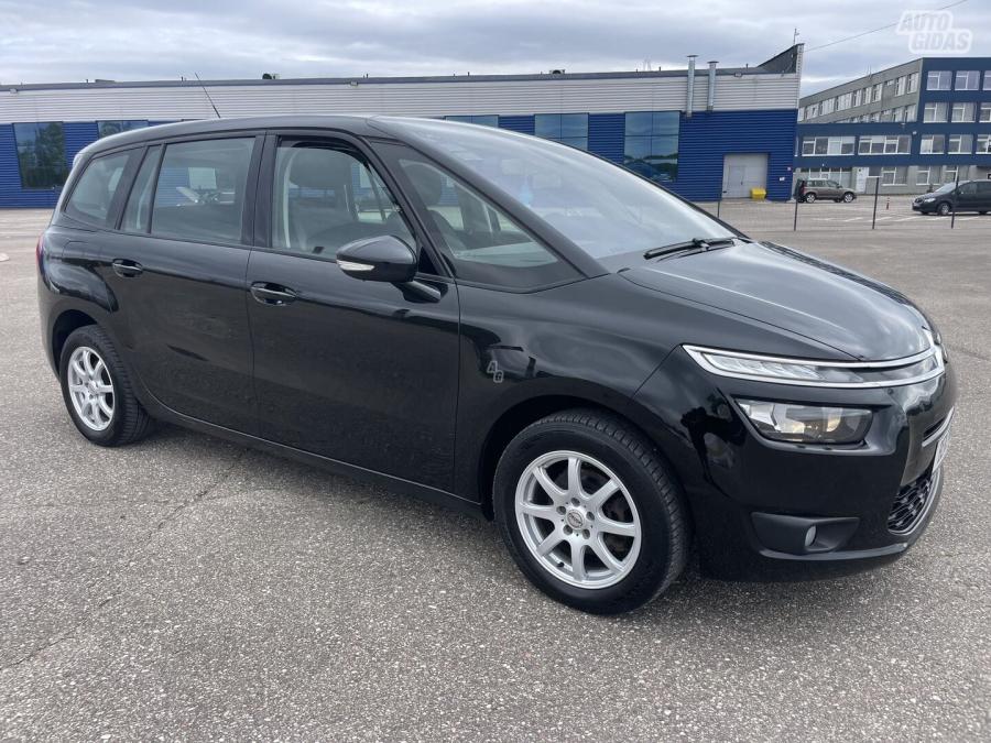 Melns Citroen C4 Grand Picasso 2014 Kauņa, ar dzinēja tilpumu 1.60 L un nobraukumu 208 tūkst. km par 5700 €, foto 10 vietnē AUTOMOTO.COM.LV