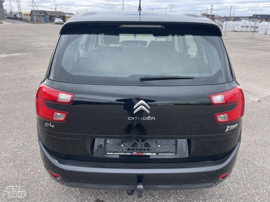 Melns Citroen C4 Grand Picasso 2014 Kauņa, ar dzinēja tilpumu 1.60 L un nobraukumu 208 tūkst. km par 5700 €, foto 12 vietnē AUTOMOTO.COM.LV