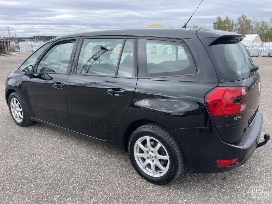 Melns Citroen C4 Grand Picasso 2014 Kauņa, ar dzinēja tilpumu 1.60 L un nobraukumu 208 tūkst. km par 5700 €, foto 13 vietnē AUTOMOTO.COM.LV