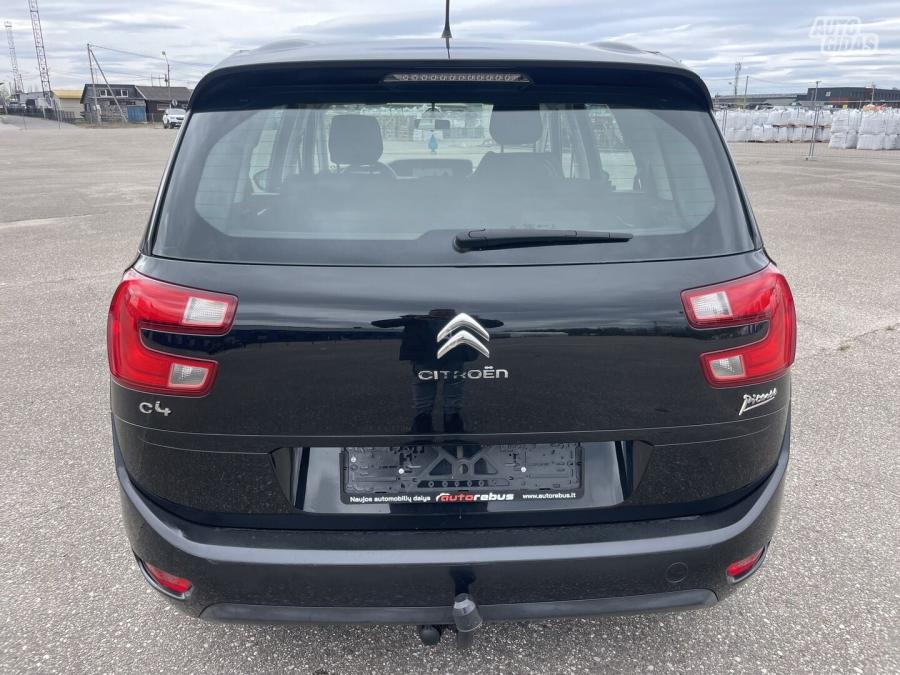 Melns Citroen C4 Grand Picasso 2014 Kauņa, ar dzinēja tilpumu 1.60 L un nobraukumu 208 tūkst. km par 5700 €, foto 15 vietnē AUTOMOTO.COM.LV