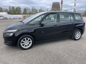 Melns Citroen C4 Grand Picasso 2014 Kauņa, ar dzinēja tilpumu 1.60 L un nobraukumu 208 tūkst. km par 5700 €, foto 17 vietnē AUTOMOTO.COM.LV