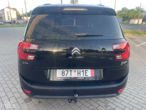 Melns Citroen C4 Grand Picasso 2014 Kauņa, ar dzinēja tilpumu 1.60 L un nobraukumu 201 tūkst. km par 5990 €, foto 3 vietnē AUTOMOTO.COM.LV