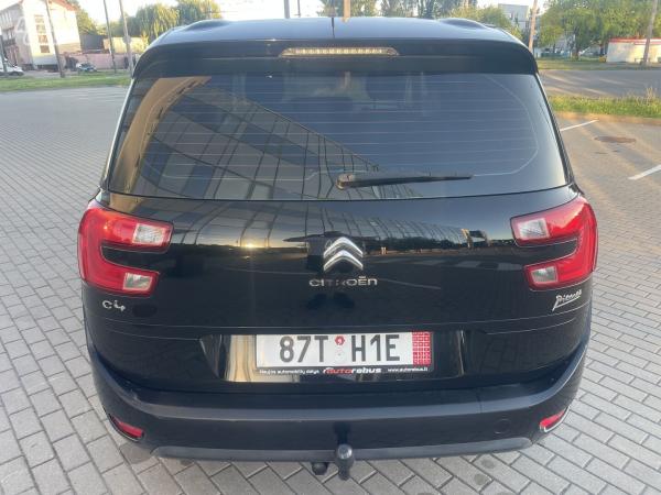 Melns Citroen C4 Grand Picasso 2014 Kauņa, ar dzinēja tilpumu 1.60 L un nobraukumu 201 tūkst. km par 5990 €, foto 9 vietnē AUTOMOTO.COM.LV