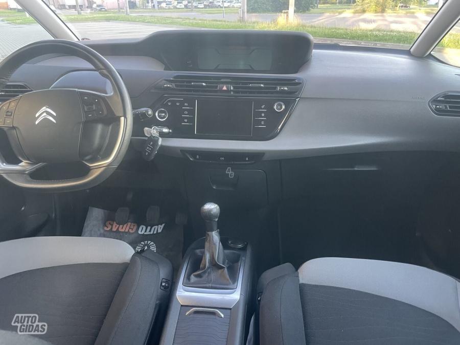 Black Citroen C4 Grand Picasso 2014 in Kaunas, with an engine capacity of 1.60 L and mileage of 201 thousand km for 5990 €, photo 21 on AUTOMOTO.COM.LV
