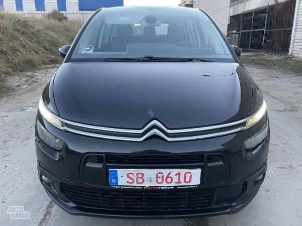Black Citroen C4 Grand Picasso 2018 in Kaunas, with an engine capacity of 1.20 L and mileage of 230 thousand km for 6700 €, photo 7 on AUTOMOTO.COM.LV