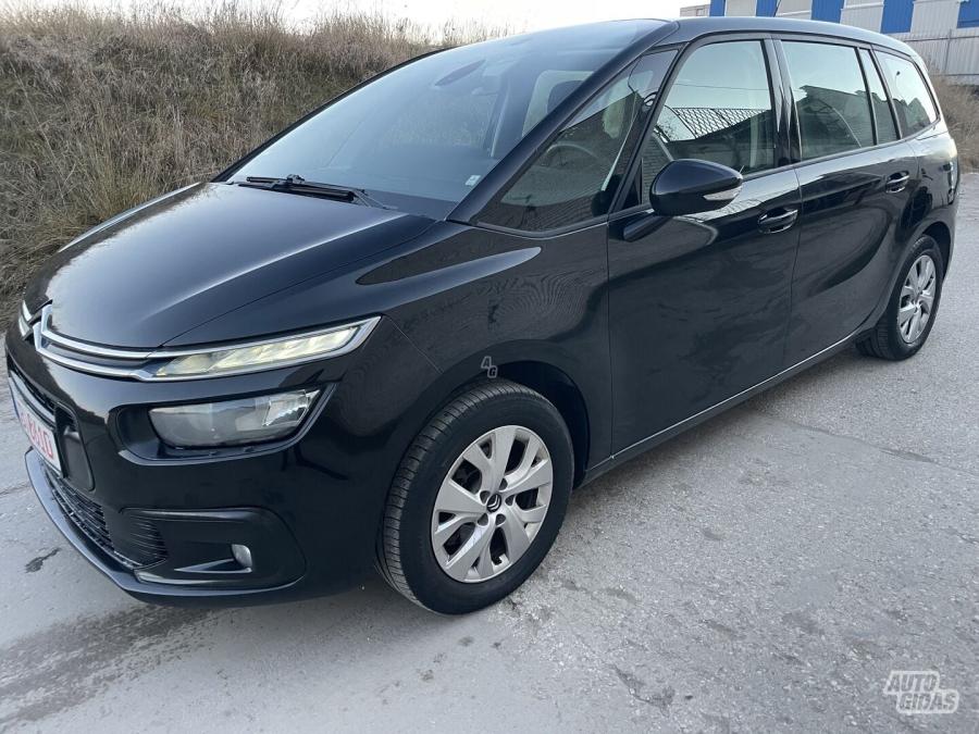 Black Citroen C4 Grand Picasso 2018 in Kaunas, with an engine capacity of 1.20 L and mileage of 230 thousand km for 6700 €, photo 8 on AUTOMOTO.COM.LV