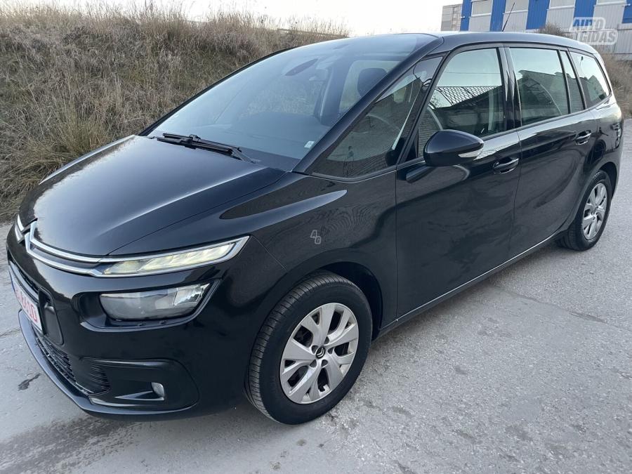Black Citroen C4 Grand Picasso 2018 in Kaunas, with an engine capacity of 1.20 L and mileage of 230 thousand km for 6700 €, photo 13 on AUTOMOTO.COM.LV