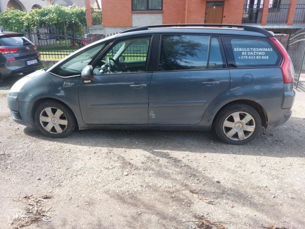 Синий Ситроен C4 Grand Picasso 2007 в Паневежис, объемом двигателя 2.00 л и пробегом 257 тыс. км за 950 €, фото 3 на AUTOMOTO.COM.LV
