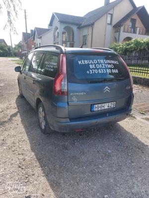 Zils Citroen C4 Grand Picasso 2007 Panevēža, ar dzinēja tilpumu 2.00 L un nobraukumu 257 tūkst. km par 950 €, foto 5 vietnē AUTOMOTO.COM.LV