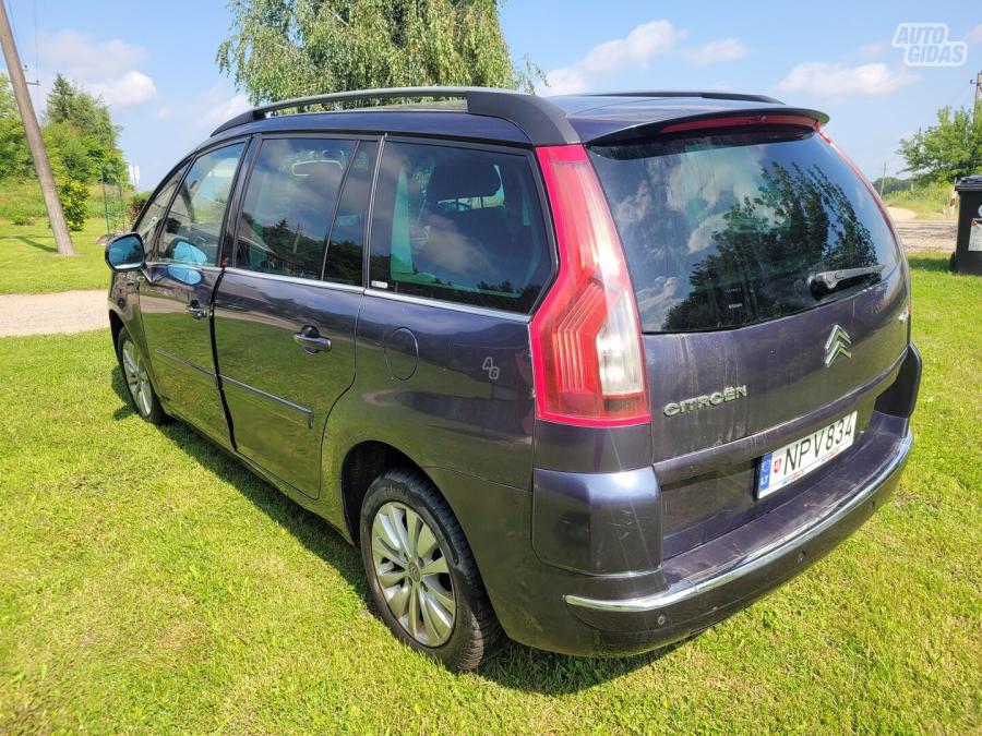 Blue Citroen C4 Grand Picasso 2007 in Kaisiadorys, with an engine capacity of 2.00 L and mileage of 300 thousand km for 1450 €, photo 5 on AUTOMOTO.COM.LV