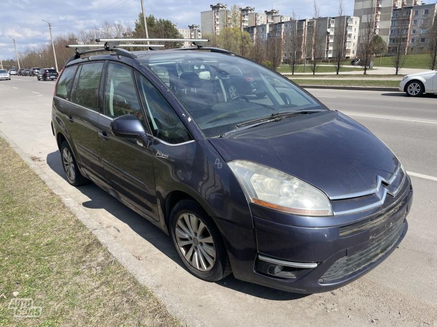 Синий Ситроен C4 Grand Picasso 2009 в Каунас, объемом двигателя 2.00 л и пробегом 350 тыс. км за 400 €, фото 3 на AUTOMOTO.COM.LV