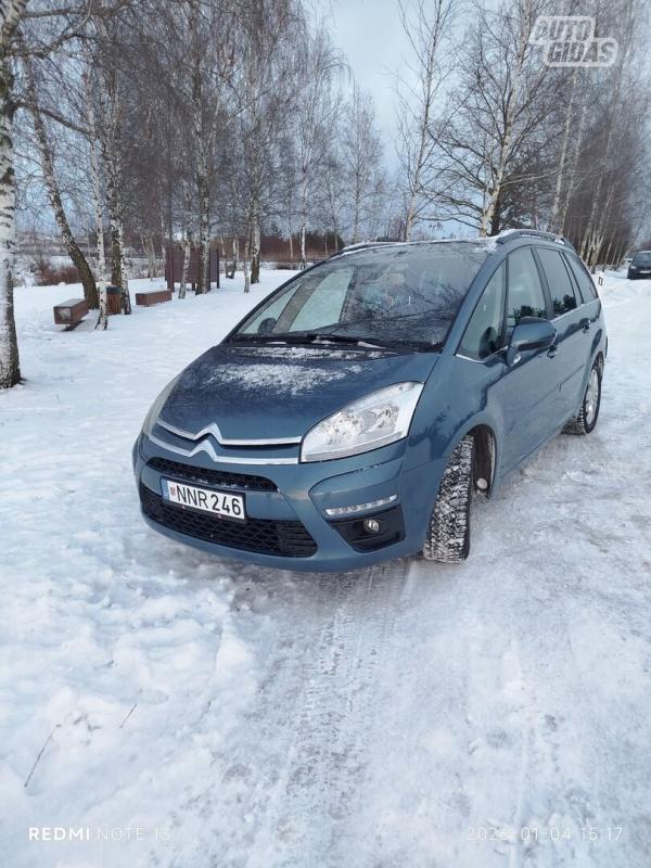 Zils Citroen C4 Grand Picasso 2011 Panevēža, ar dzinēja tilpumu 2.00 L un nobraukumu 288 tūkst. km par 2999 €, foto 1 vietnē AUTOMOTO.COM.LV