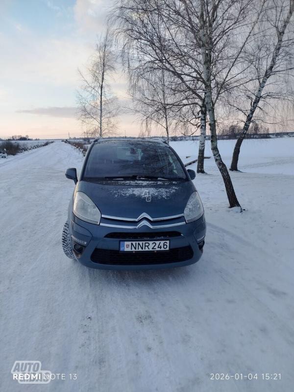 Zils Citroen C4 Grand Picasso 2011 Panevēža, ar dzinēja tilpumu 2.00 L un nobraukumu 288 tūkst. km par 2999 €, foto 5 vietnē AUTOMOTO.COM.LV