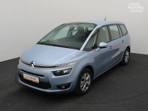 Синий Ситроен C4 Grand Picasso 2014 в Вильнюс, объемом двигателя 1.60 л и пробегом 245 тыс. км за 5499 €, фото  на AUTOMOTO.COM.LV