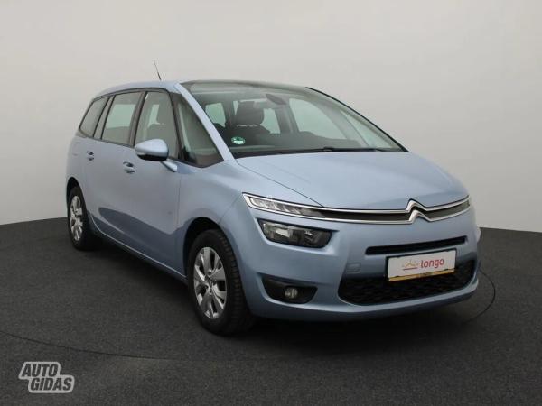 Blue Citroen C4 Grand Picasso 2014 in Vilnius, with an engine capacity of 1.60 L and mileage of 245 thousand km for 5499 €, photo 10 on AUTOMOTO.COM.LV