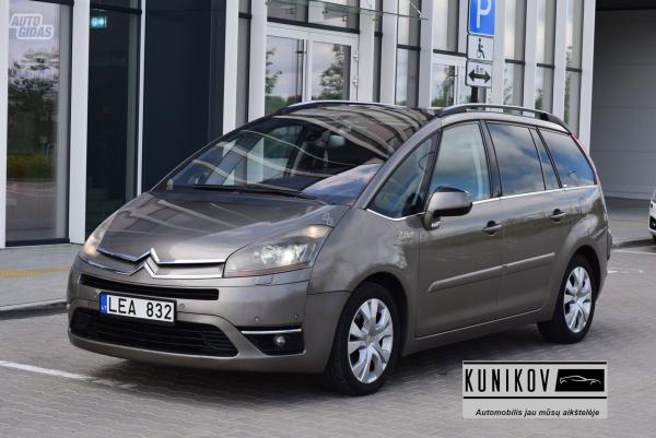 Brūns Citroen C4 Grand Picasso 2007 Viļņa, ar dzinēja tilpumu 2.00 L un nobraukumu 336 tūkst. km par 2900 €, foto 1 vietnē AUTOMOTO.COM.LV