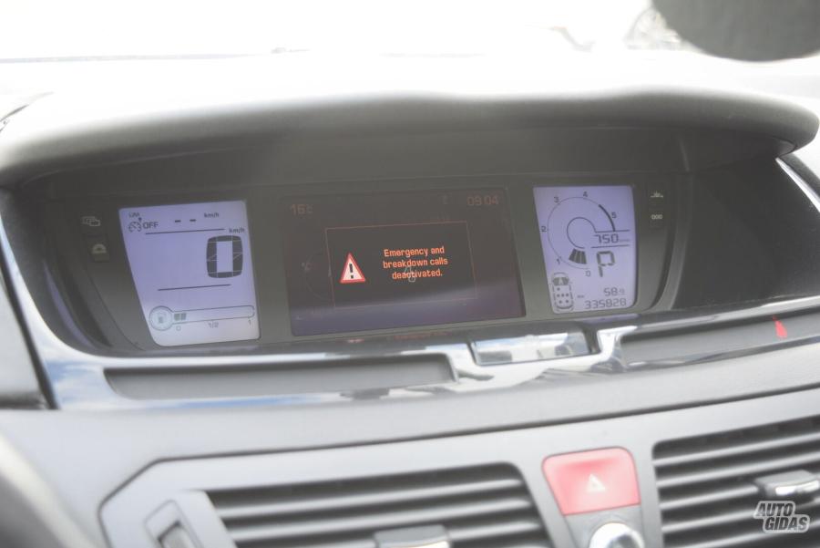 Brown Citroen C4 Grand Picasso 2007 in Vilnius, with an engine capacity of 2.00 L and mileage of 336 thousand km for 2900 €, photo 20 on AUTOMOTO.COM.LV