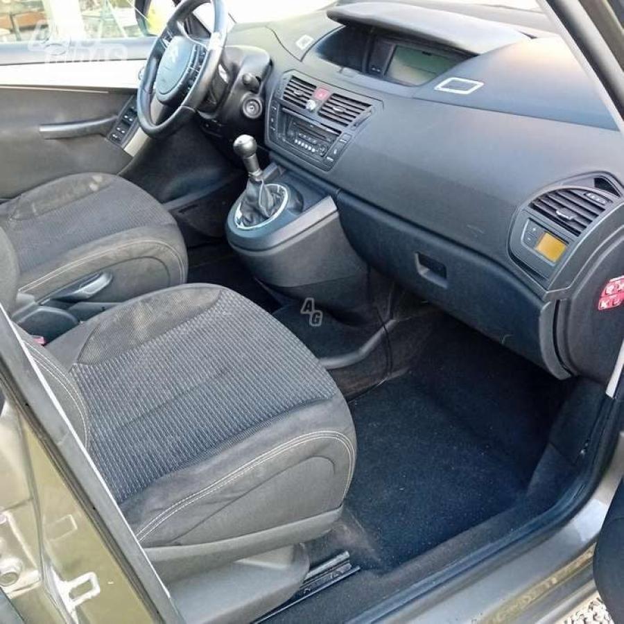 Коричневый Ситроен C4 Grand Picasso 2008 в Шяуляй, объемом двигателя 1.60 л и пробегом 310 тыс. км за 1300 €, фото 9 на AUTOMOTO.COM.LV