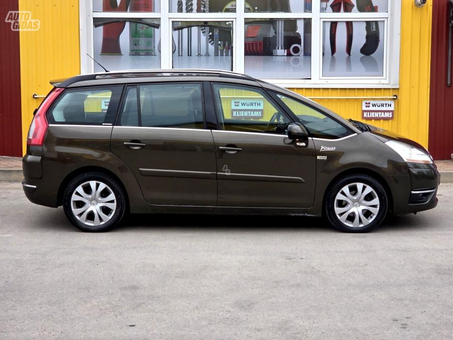 Коричневый Ситроен C4 Grand Picasso 2010 в Вильнюс, объемом двигателя 1.60 л и пробегом 272 тыс. км за 3300 €, фото 11 на AUTOMOTO.COM.LV