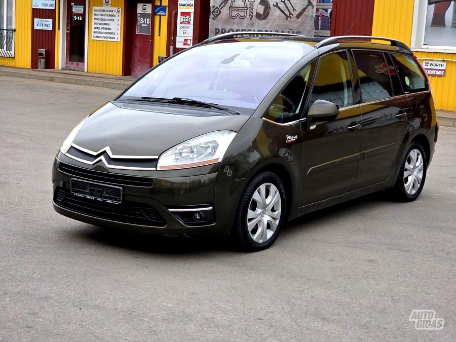 Коричневый Ситроен C4 Grand Picasso 2010 в Вильнюс, объемом двигателя 1.60 л и пробегом 272 тыс. км за 3300 €, фото 14 на AUTOMOTO.COM.LV
