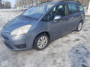 Grey Citroen C4 Grand Picasso 2007 in Vilkaviskis, with an engine capacity of 1.60 L and mileage of 289 thousand km for 1550 €, photo  on AUTOMOTO.COM.LV