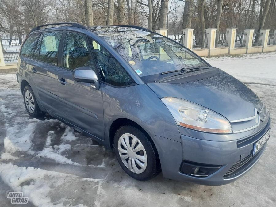 Серый Ситроен C4 Grand Picasso 2007 в Вилкавишкис, объемом двигателя 1.60 л и пробегом 289 тыс. км за 1550 €, фото 2 на AUTOMOTO.COM.LV