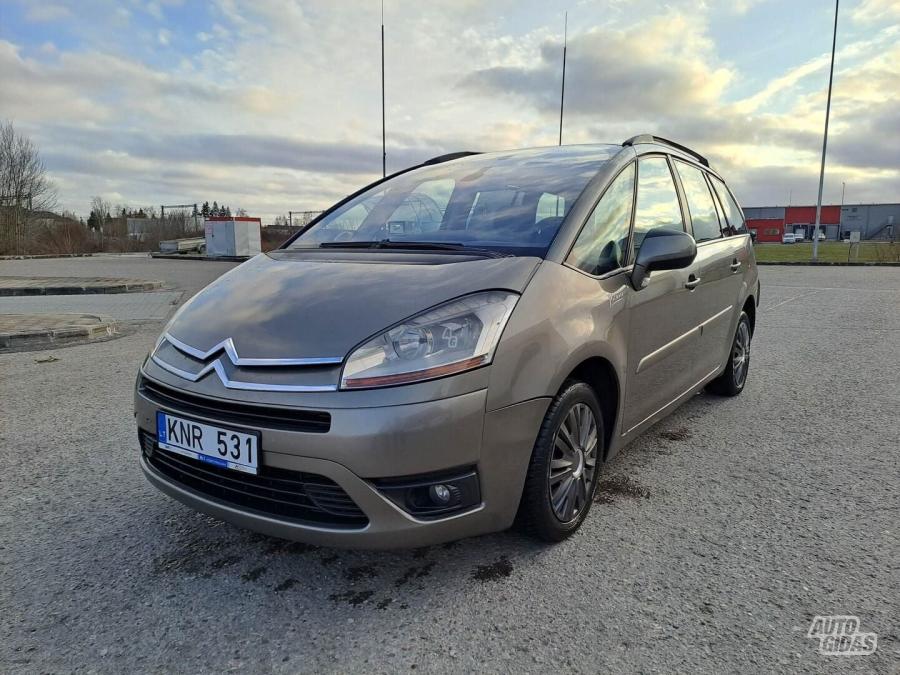 Серый Ситроен C4 Grand Picasso 2007 в Тельшяй, объемом двигателя 1.60 л и пробегом 300 тыс. км за 1150 €, фото 3 на AUTOMOTO.COM.LV