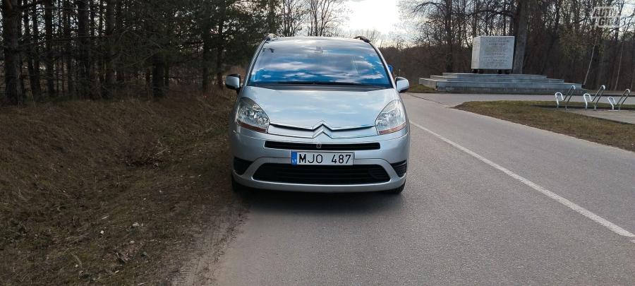 Pelēks Citroen C4 Grand Picasso 2007 Tauragė, ar dzinēja tilpumu 1.60 L un nobraukumu 239 tūkst. km par 2400 €, foto 9 vietnē AUTOMOTO.COM.LV